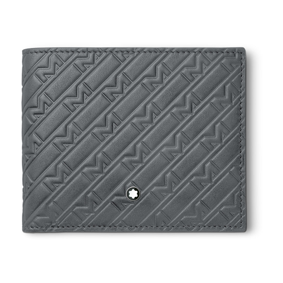 Montblanc M_Gram 4810 Forged Iron Leather Eight Credit Card Wallet ...